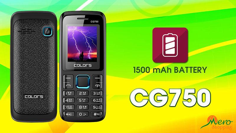 Buy online Colors Mobile CG-750(GSM+CDMA) in Kathmandu Nepal.