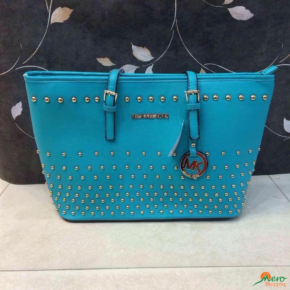 Buy Online Mk Light Blue Color Bag in Kathmandu Nepal.