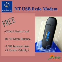 Buy online NT USB EVDO MODEM Skypro in Nepal