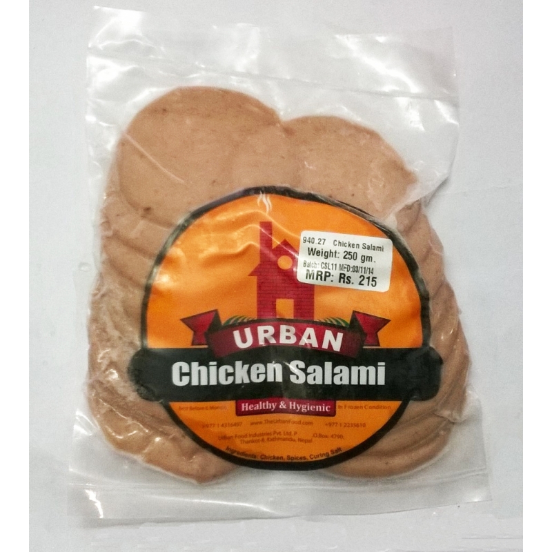 Buy Online Urban Chicken Salami 250 gm in Nepal , Urban Chicken Salami ...